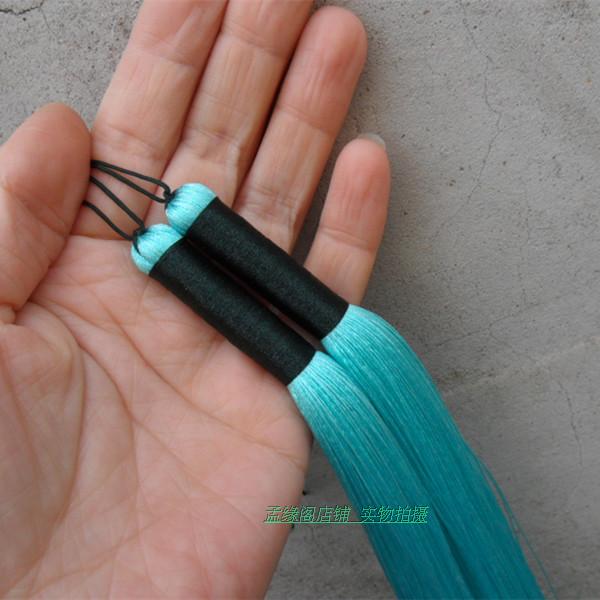 Simple Turquoise Tai Chi Sword Tassel - Wudang Store